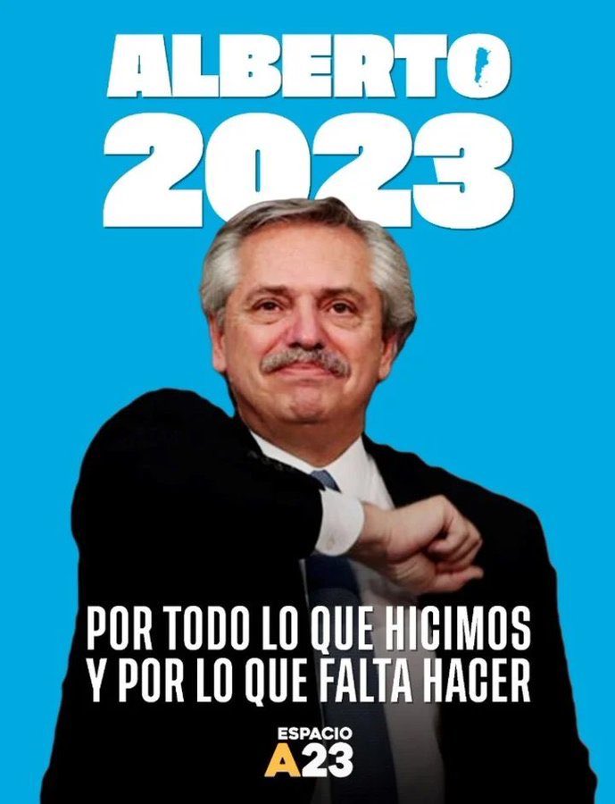 "Alberto 2023": inició la campaña en busca de la reelección